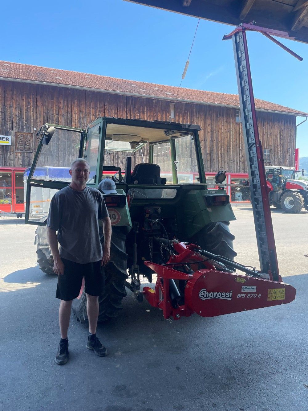Gerster AG Land- und Kommunaltechnik Benken - Enorossi Mähwerk