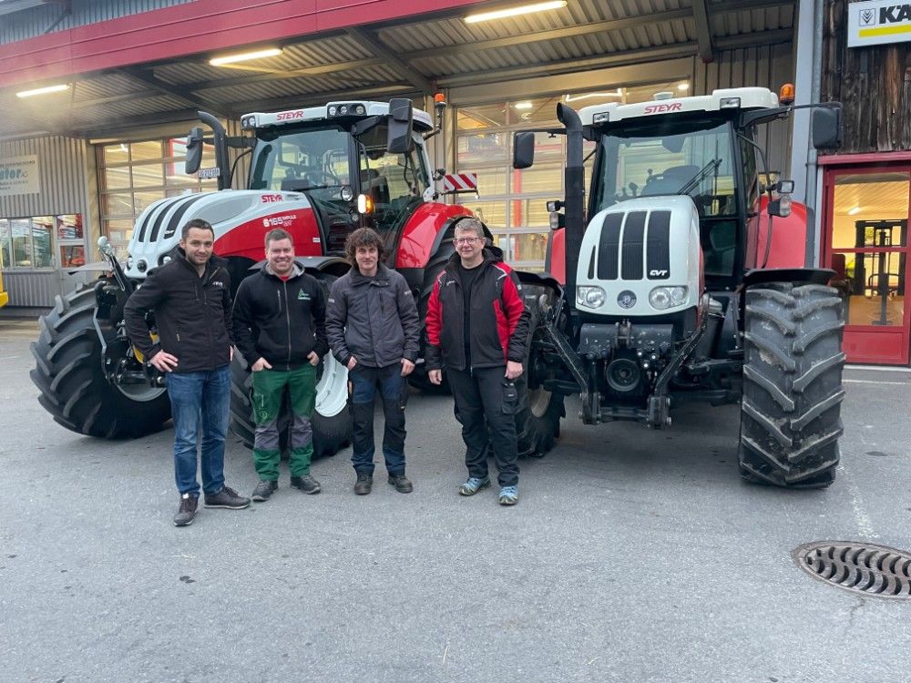 Gerster AG Land- und Kommunaltechnik Benken - Steyr Impuls 6165 CVT